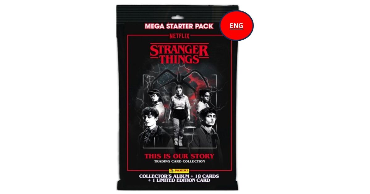 Stranger Things Panini Starter Pack 1τμχ | Nerdom