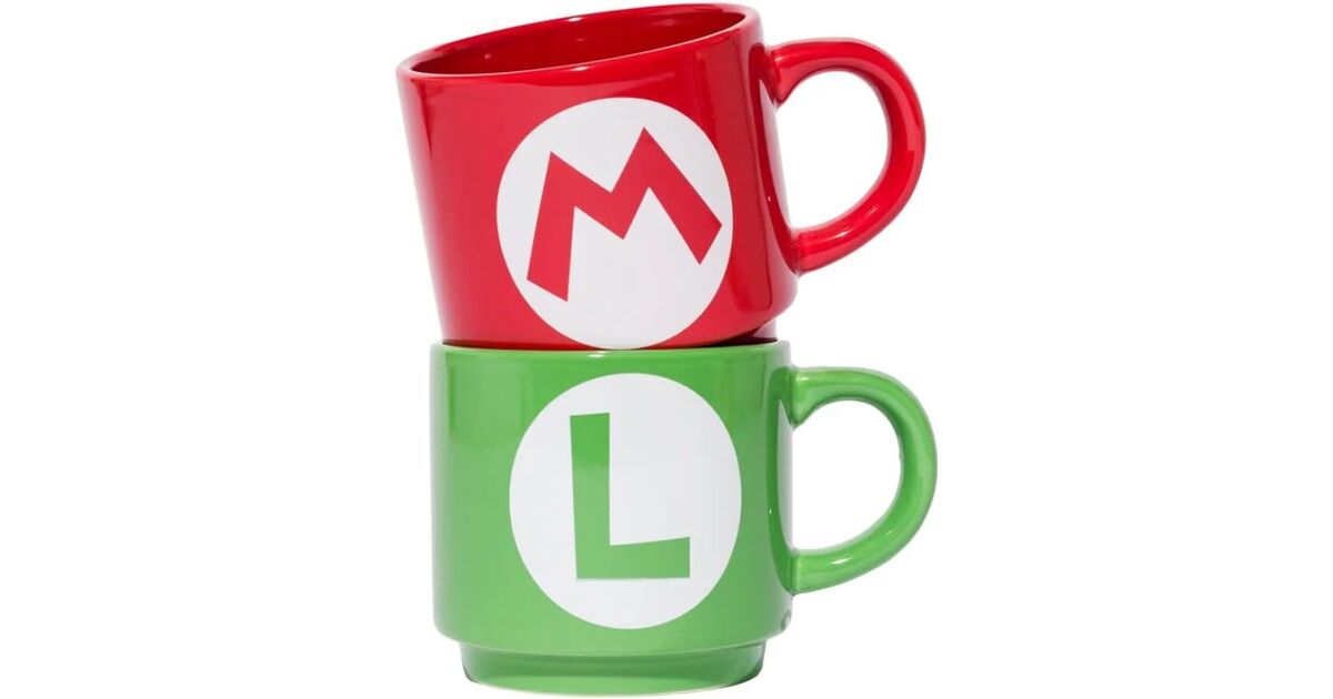 Super Mario - Mario And Luigi Mug Set | Nerdom, Greece