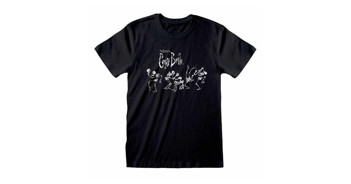 Corpse Bride Skeleton Band T-shirt | Nerdom