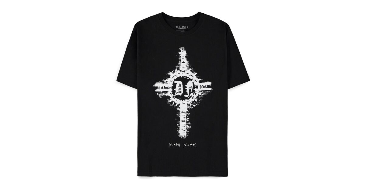 Death Note Black Cross T-shirt | Nerdom, Greece