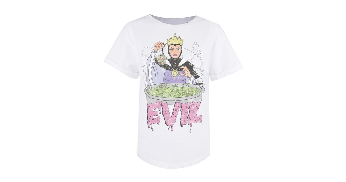 Disney Snow White Evil White T-shirt | Nerdom