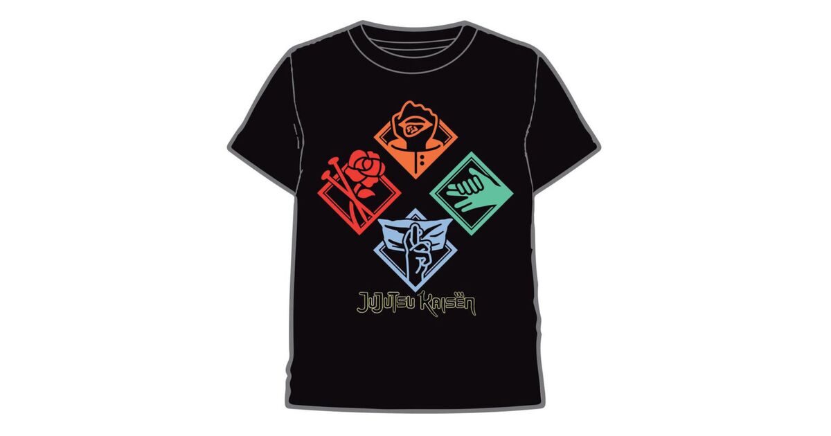 Jujutsu Kaisen Symbols T-shirt | Nerdom