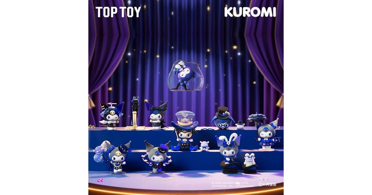 Φιγούρα Sanrio Kuromi Magic Apprentice Series Figures Blind Box 1τμχ ...