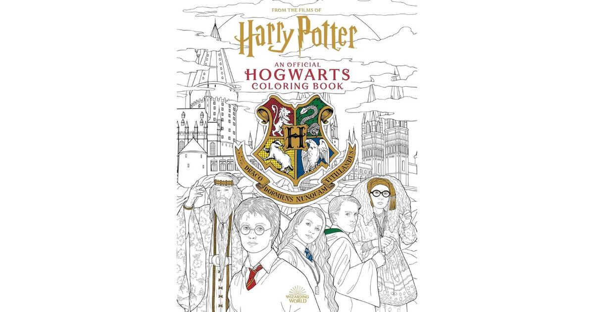 hogwarts colouring pictures