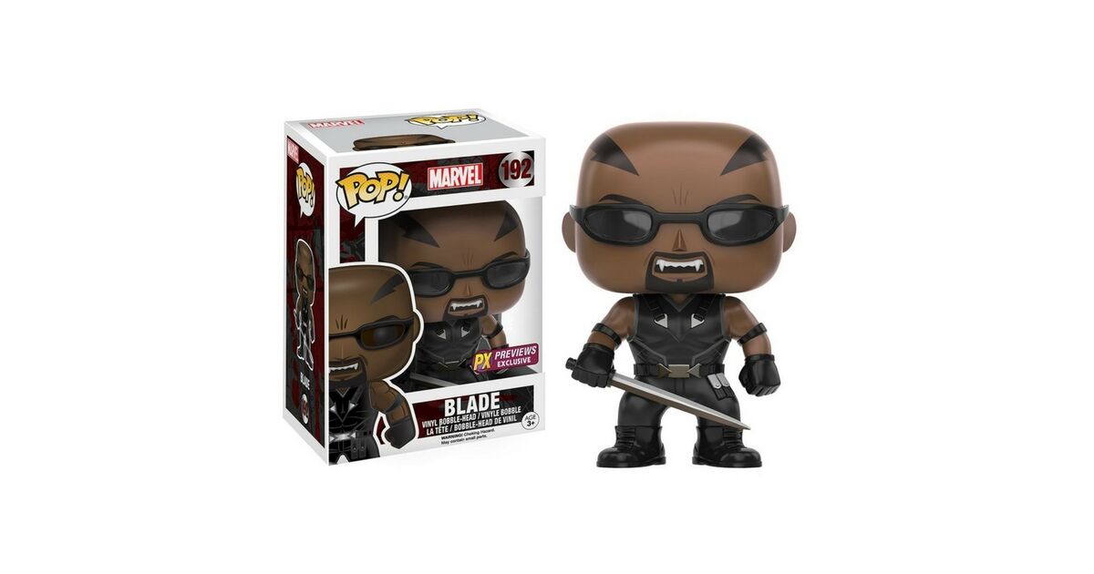 Funko Pop! Marvel Blade Exclusive | Nerdom