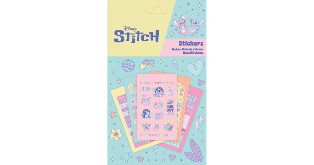 Disney Stitch Sticker Set | Nerdom, Greece