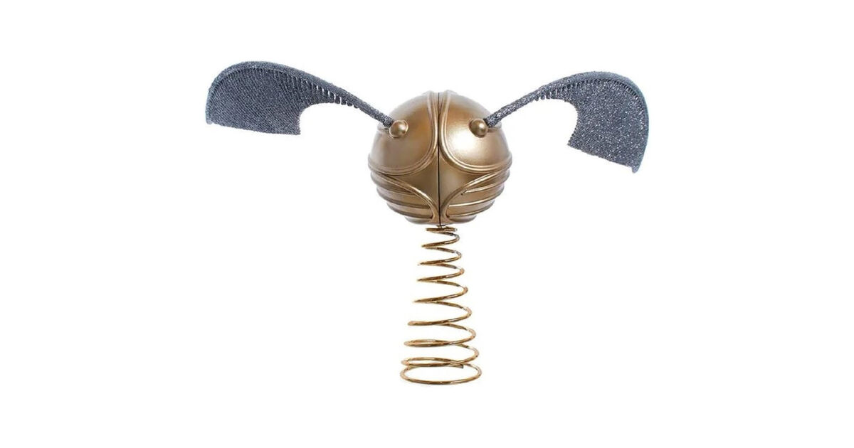 Tree Topper Harry Potter Golden Snitch | Nerdom, Greece