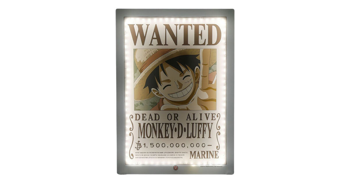 One Piece Luffy Wall Light | Nerdom, Greece