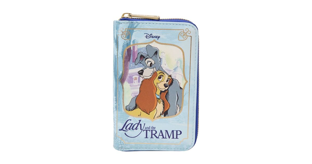 Loungefly Disney Lady And The Tramp Classic Book Zip Around Wallet ...