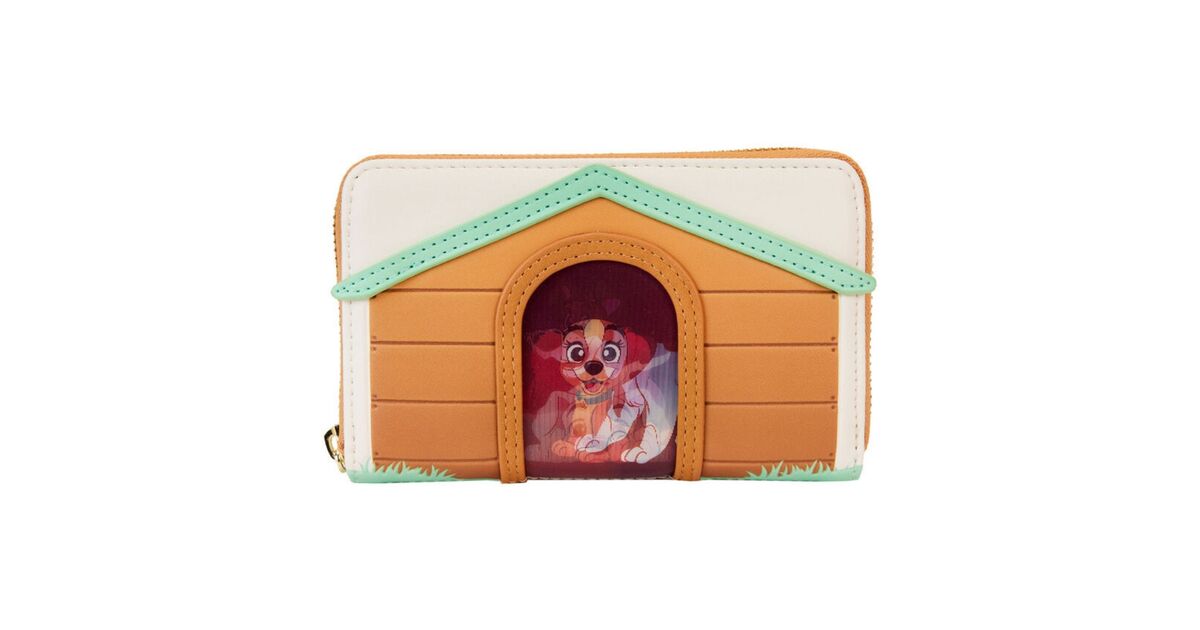 Loungefly Heart Disney Dogs Triple Lenticular zip around Wallet ...