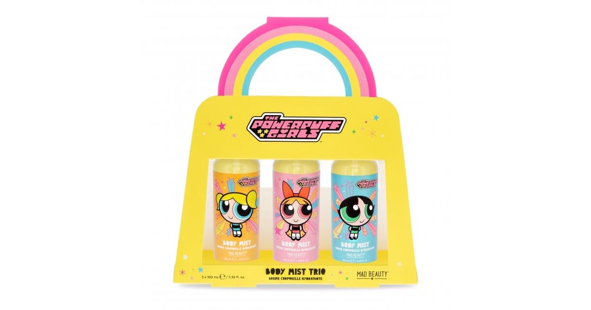 Powerpuff Girls Supercute Body Mist Trio | Nerdom, Greece