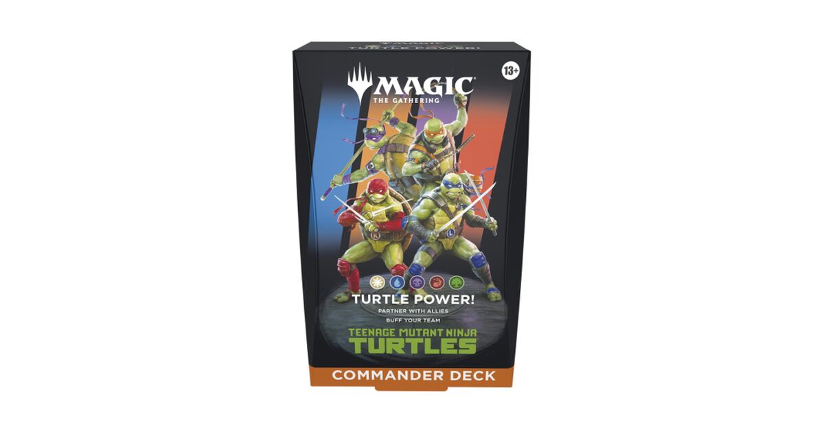 Magic The Gathering Teenage Mutant Ninja Turtles Commander Deck ...