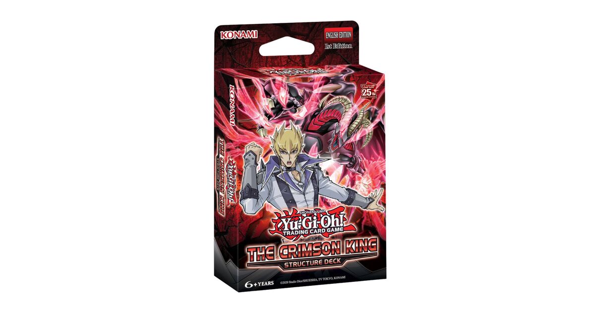 Yu-Gi-Oh! TCG The Crimson King Structure Deck | Nerdom