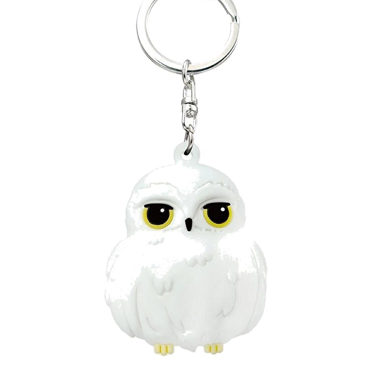 Harry Potter Hedwig 3D Plastic Keyring | Nerdom