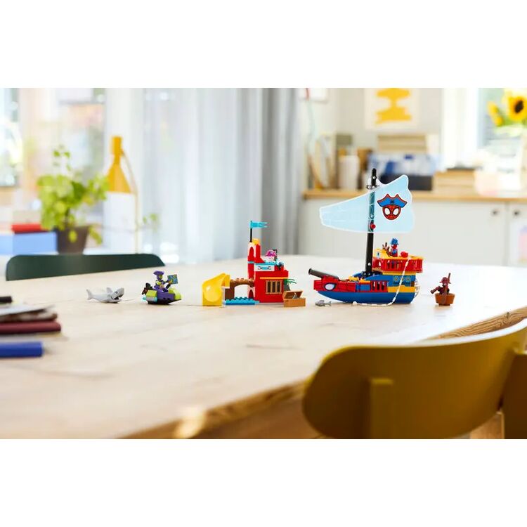 LEGO® Marvel: Spidey And His Amazing Friends Team Spidey Pirate Ship ...