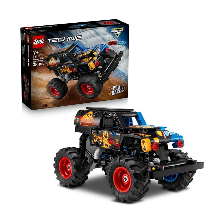 LEGO® Technic: Monster Jam™ Grave Digger™ Fire and Ice (42219) | Nerdom