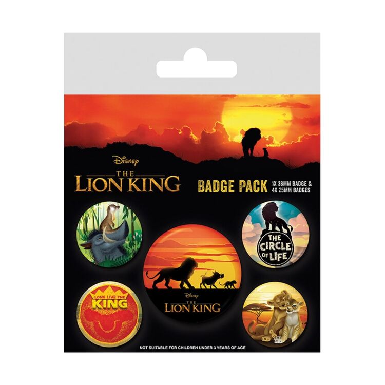 The Lion King Pins Set of 5 | Nerdom