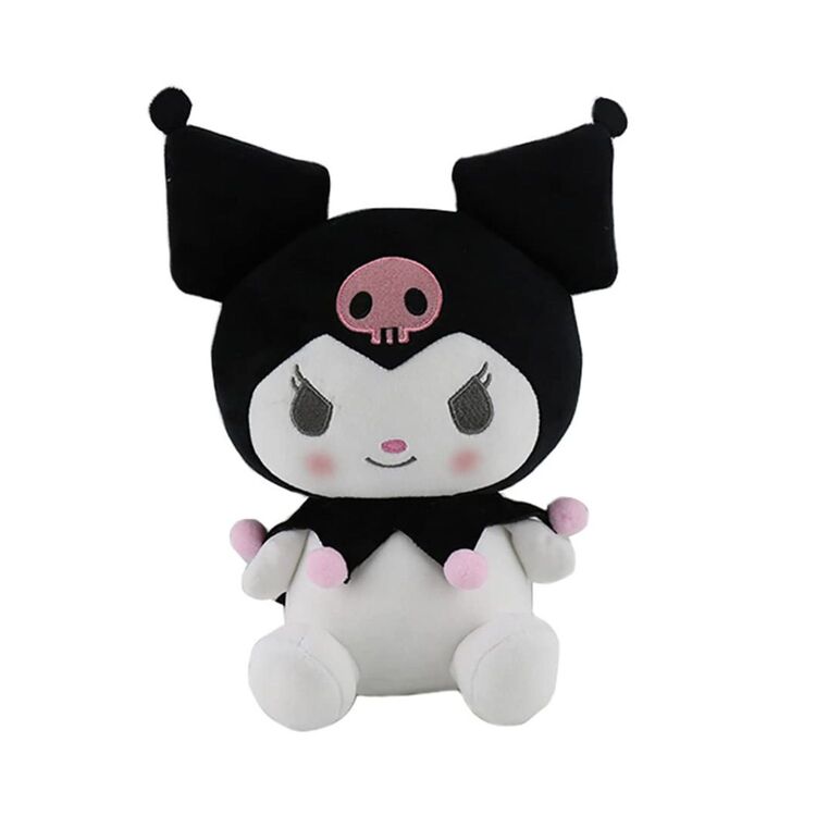 Λούτρινο Sanrio Kuromi Pink Skull Kawaii | Nerdom