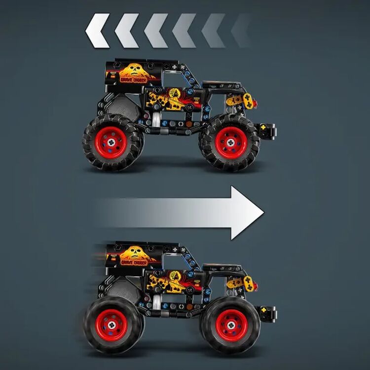 LEGO® Technic: Monster Jam™ Grave Digger™ Fire and Ice (42219) | Nerdom
