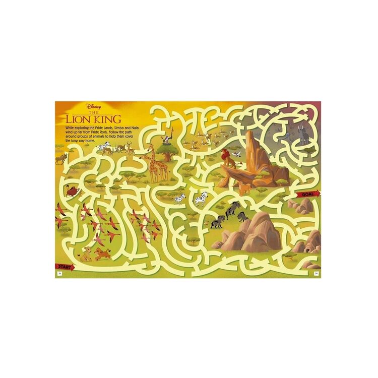 The Disney Book of Mazes : Explore the Magical Worlds of Disney and ...