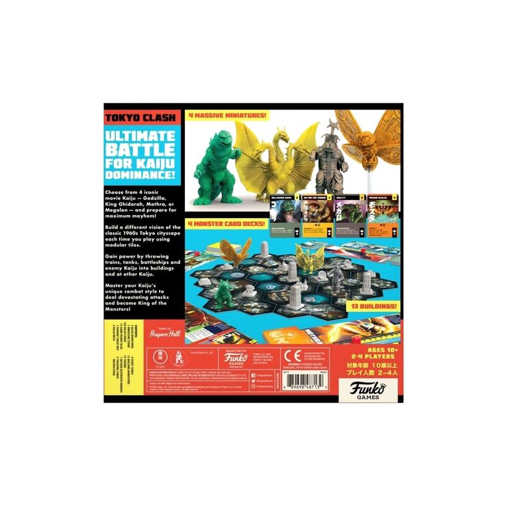 Godzilla Board Game Tokyo Clash | Nerdom, Greece