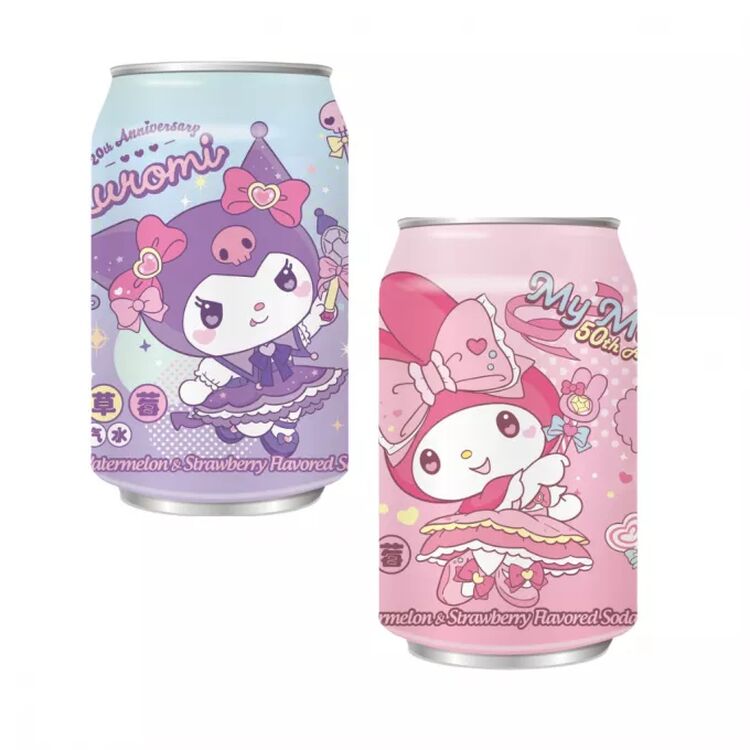 Kuromi / My Melody Watermelon Strawberry Soda (1PC Random) | Nerdom, Greece
