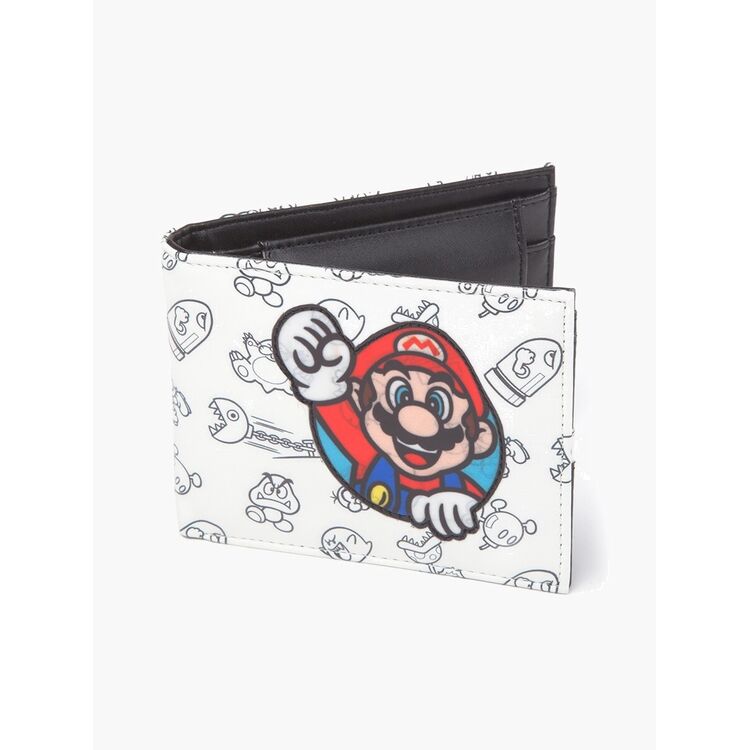 Nintendo Super Mario White Wallet | Nerdom
