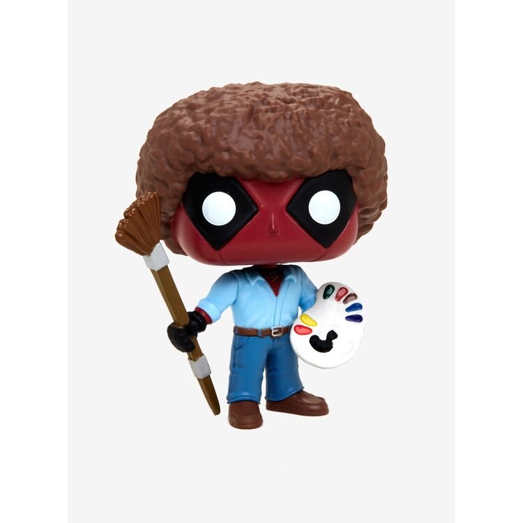 Funko Pop! Deadpool Playtime Deadpool as Bob Ross | Nerdom
