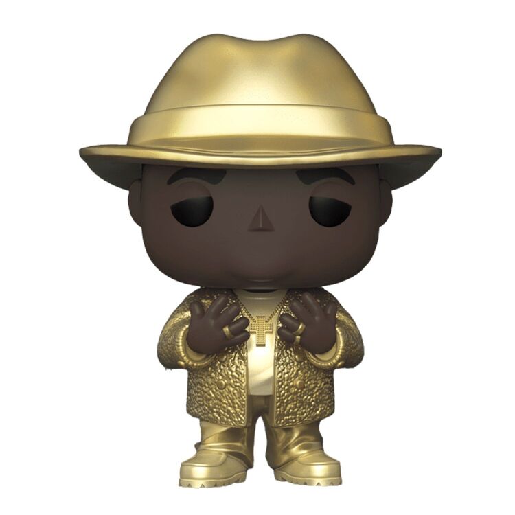 Funko Pop! Rocks Biggie with Fedora (Gold) (NYCC2022) #67494 | Nerdom