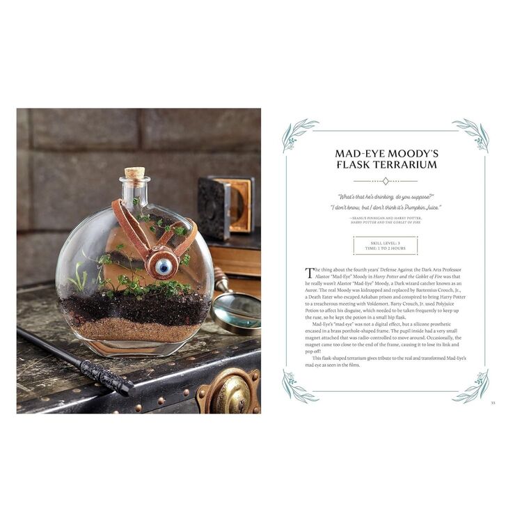 Harry Potter: Herbology Magic: Botanical Projects, Terrariums, and ...