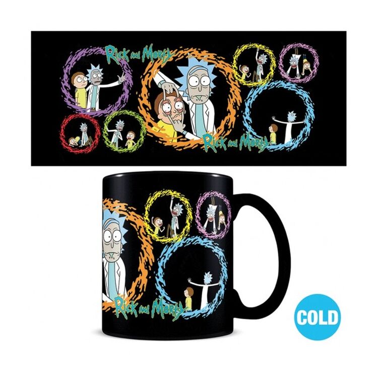 Θερμοαντιδραστική Κούπα Rick And Morty Heat Change Mug | Nerdom