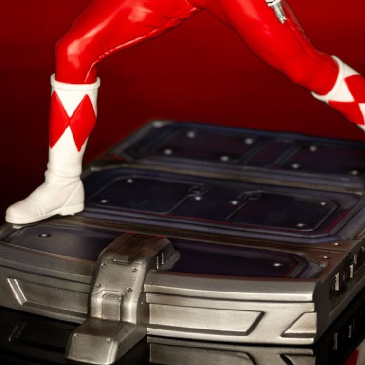 Iron Studios BDS Power Rangers Red Ranger Art Scale Statue (1/10 ...