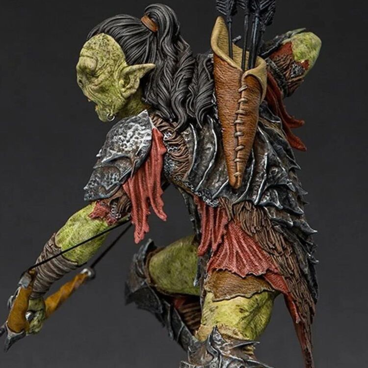 Iron Studios BDS: Lord of the Rings Orc Archer Art Scale Statue (1/10 ...